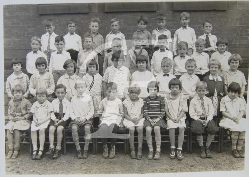Grade School class photo (year unknown)